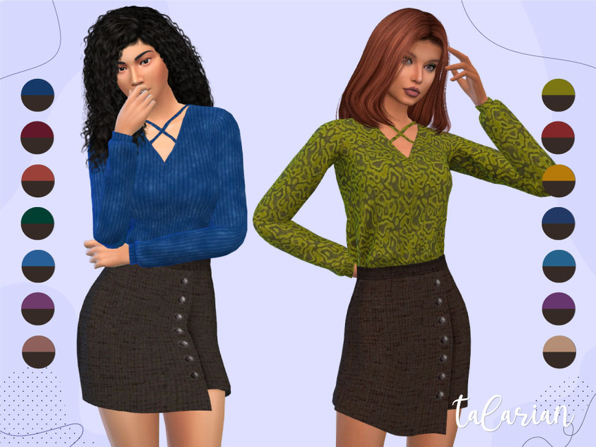The Sims Resource - Eleanor [outfit]