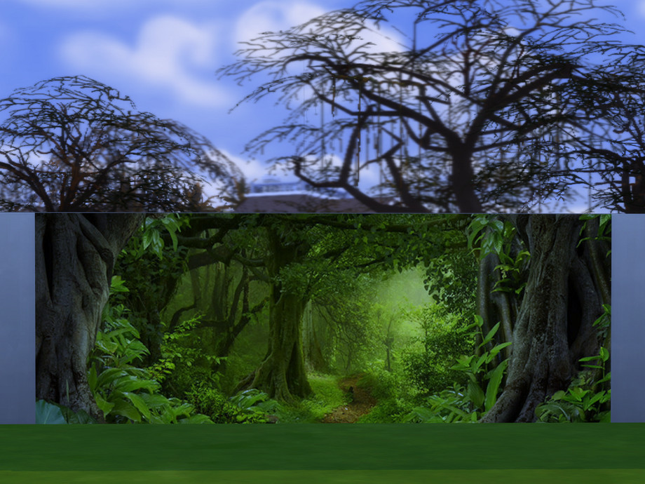 The Sims Resource | Wall Mural NatureScapes