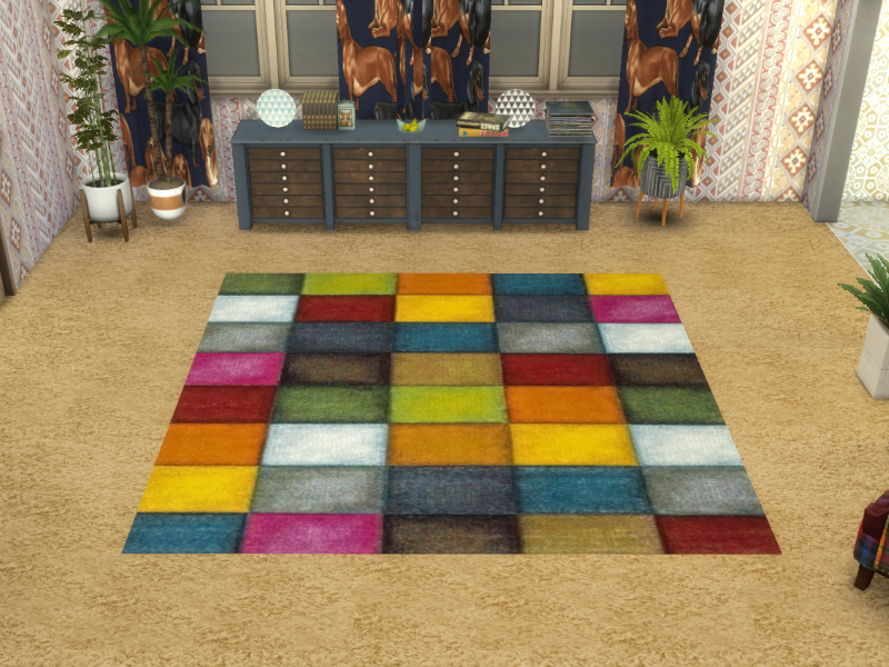 The Sims Resource | Rainbow Rugs