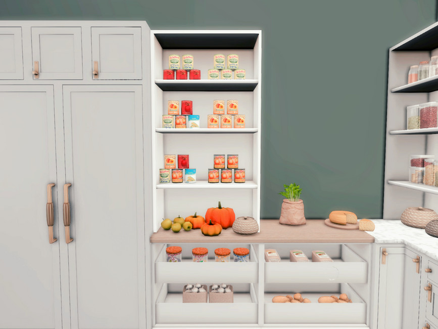 The Sims Resource - Chef's Pantry | TSR CC only