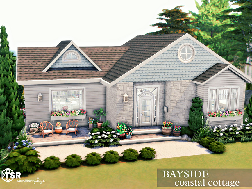 The Sims Resource - Bayside Cottage | NO CC