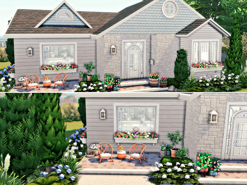 The Sims Resource - Bayside Cottage | NO CC