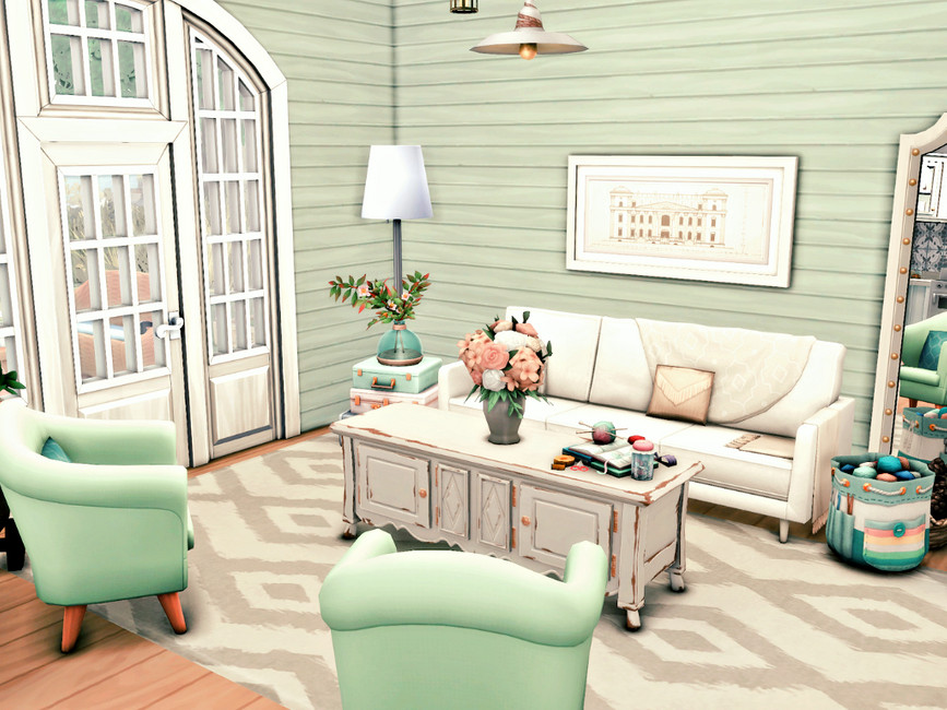 The Sims Resource - Bayside Cottage | NO CC