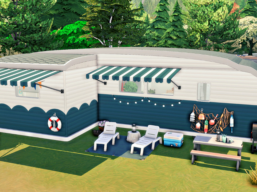 The Sims Resource - Deluxe Camper | TSR CC Only