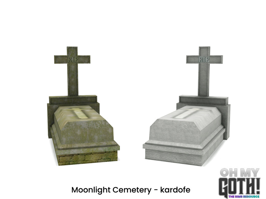 The Sims Resource - Oh My Goth_kardofe_Moonlight_Tomb 4