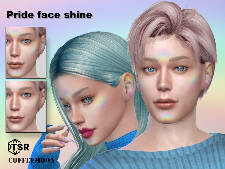 The Sims Resource - Pride face shine