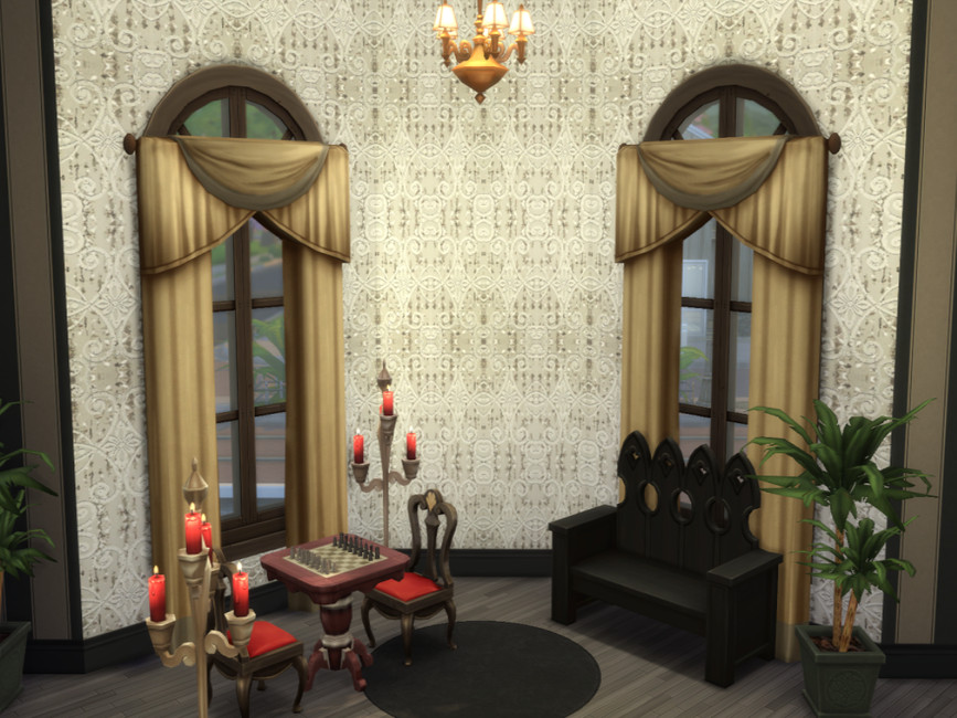 The Sims Resource - Oh My Goth - Gothic Patterned Paper