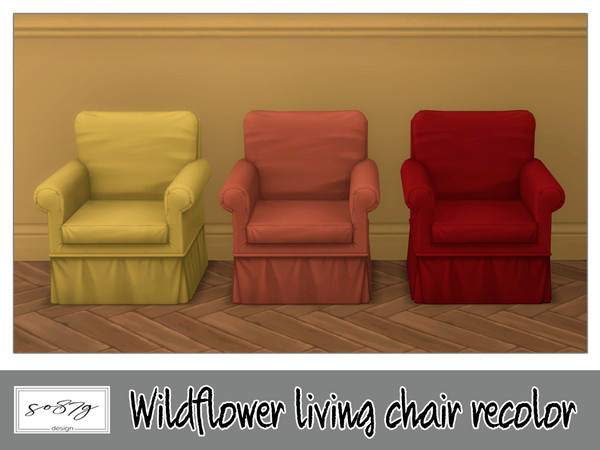 The Sims Resource | Wildflower living chair