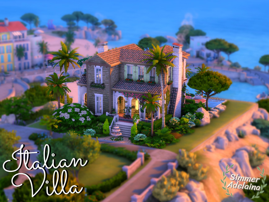 The Sims Resource - Italian Villa