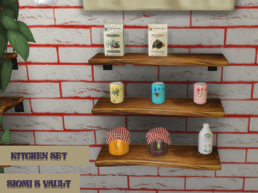 The Sims Resource - Kitchen set