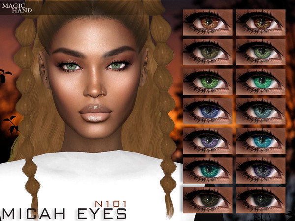 The Sims Resource | Micah Eyes N101