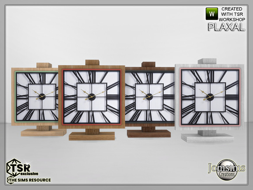 The Sims Resource - Plaxal dining deco clock