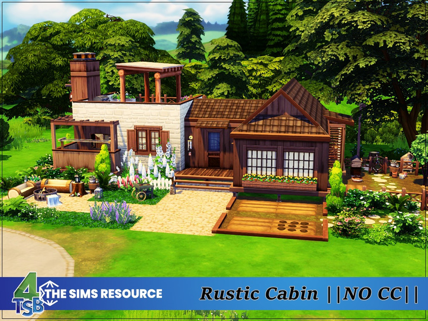 The Sims Resource - Rustic Cabin