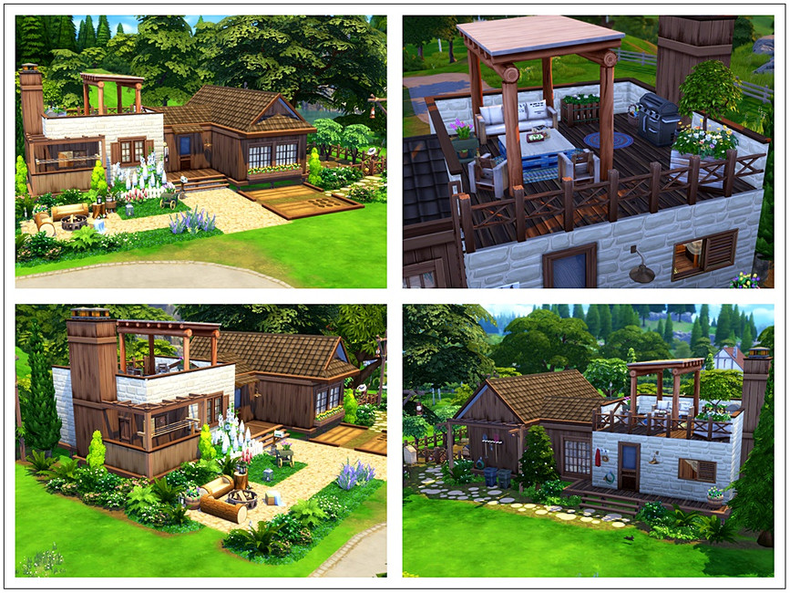 The Sims Resource - Rustic Cabin