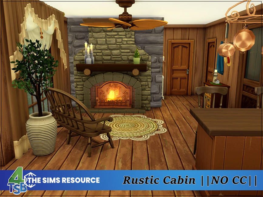 The Sims Resource - Rustic Cabin
