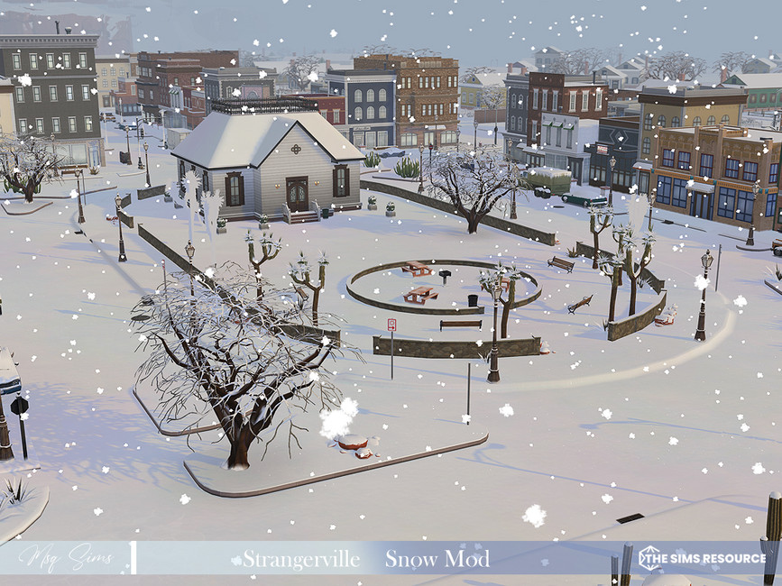 The Sims Resource - Strangerville Snow Mod