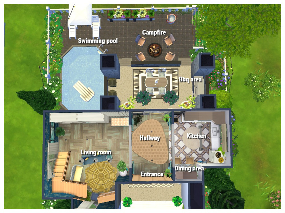 The Sims Resource | Simple House for a Couple