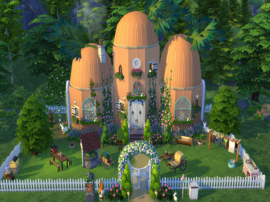The Sims Resource | Bunny Carrot Cottage