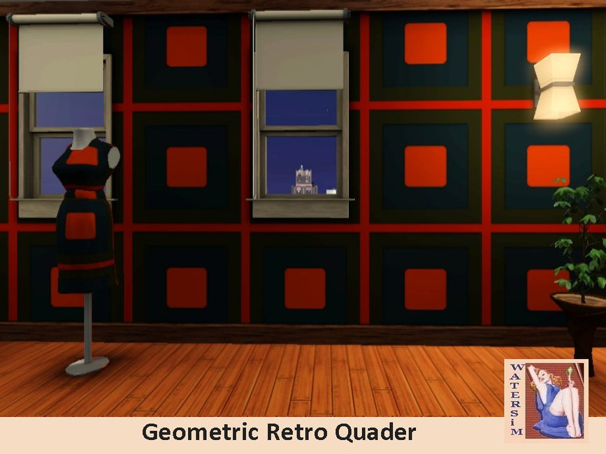 The Sims Resource - ws Geometry Retro Quader