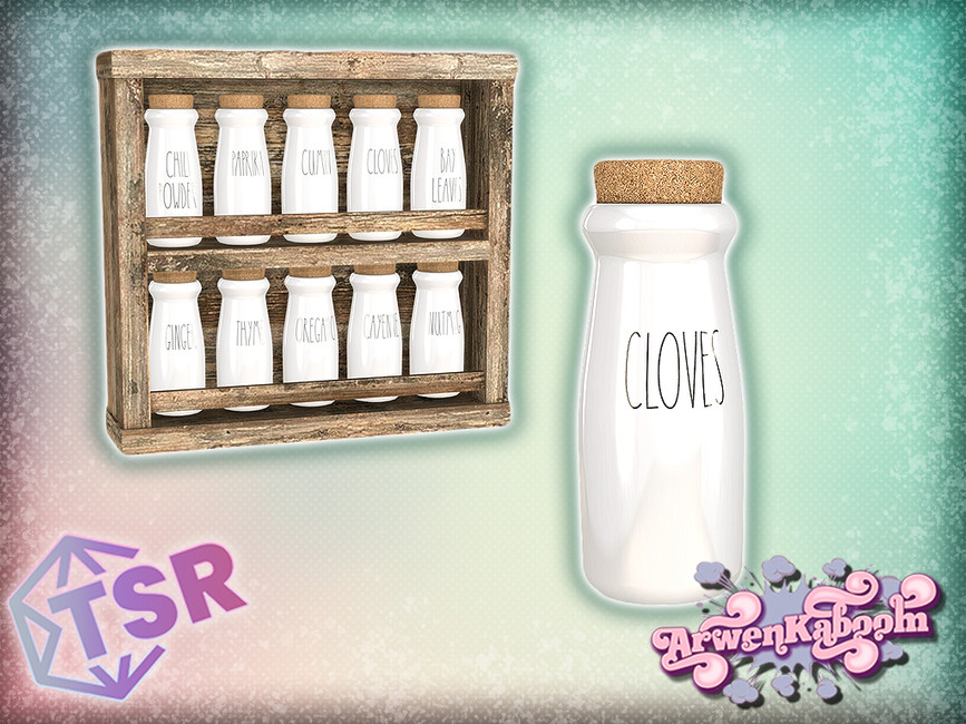The Sims Resource - Rae Of Sunshine - Spice Jar