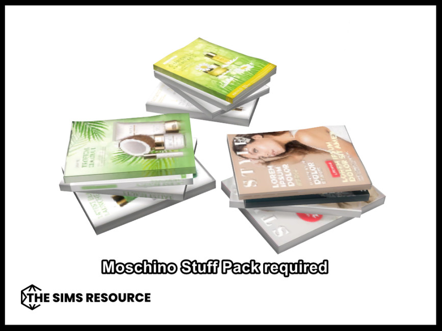 The Sims Resource - Habitat Living Magazines