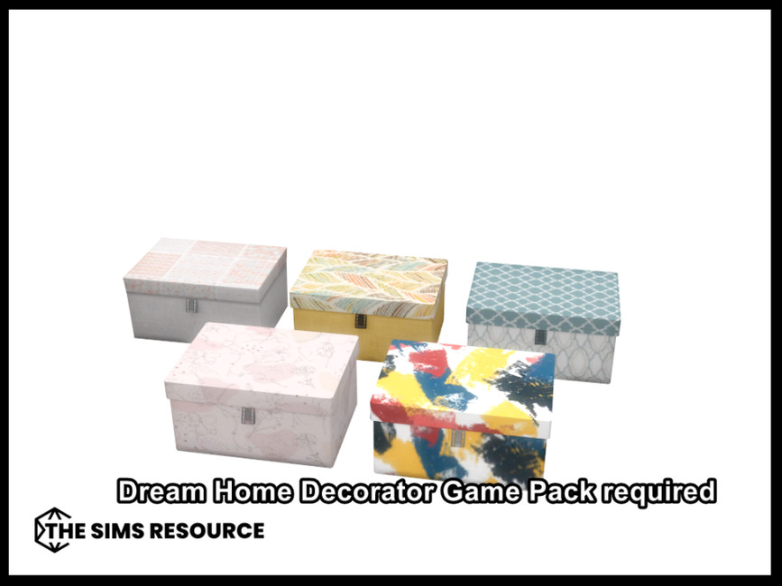 The Sims Resource - Habitat Living Storage Box