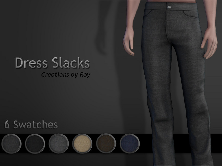 The Sims Resource - Dress Slacks