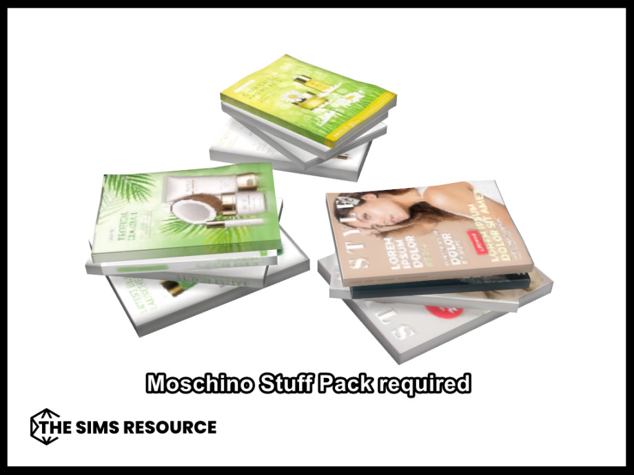 The Sims Resource | Habitat Living Magazines