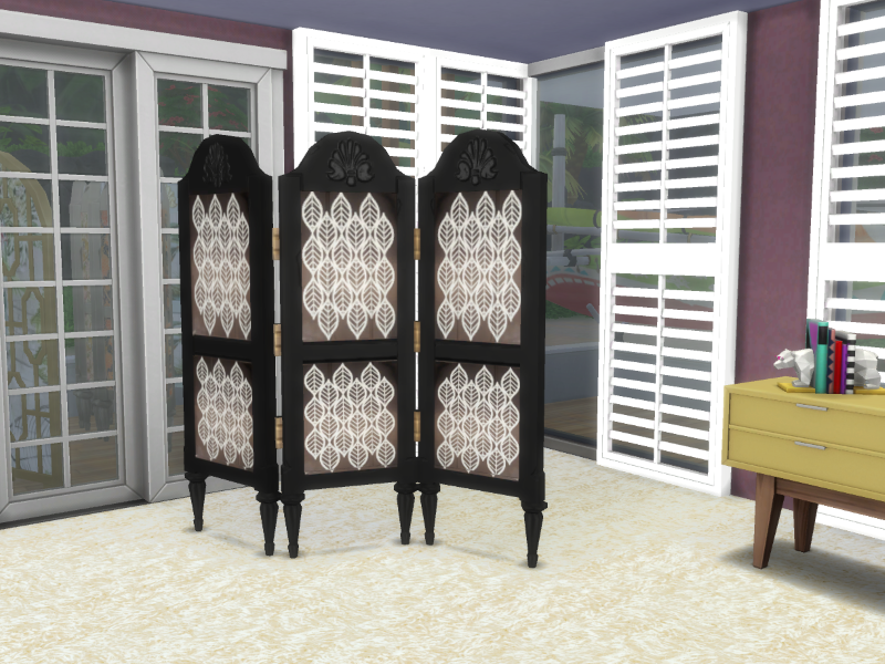 The Sims Resource | Art Deco Room Divider