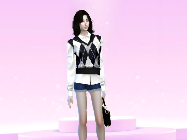 The Sims Resource - Minimalist Pastel CAS Background