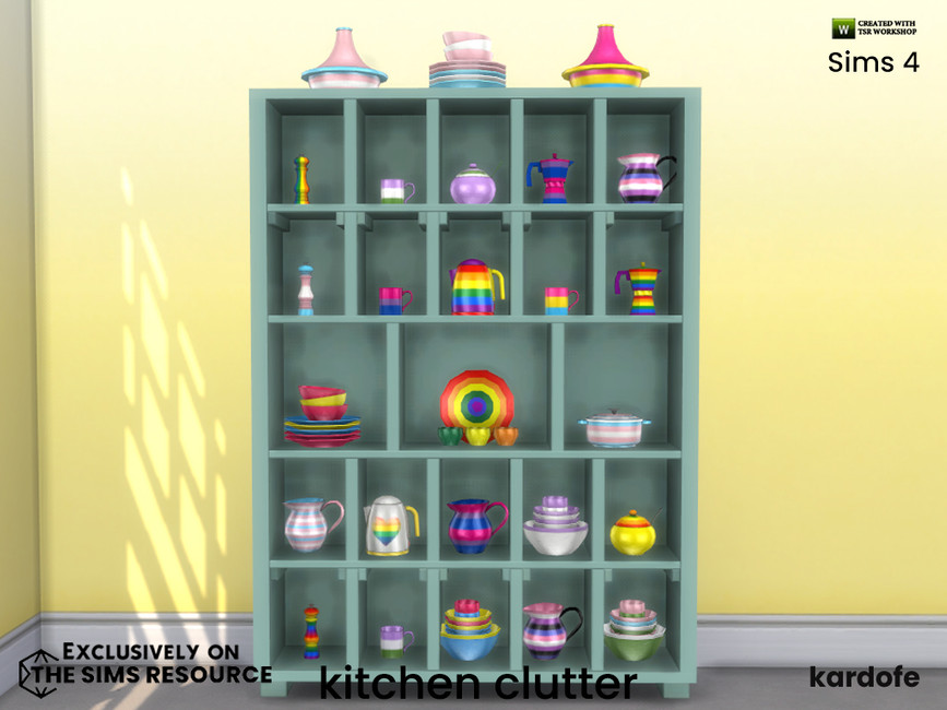 The Sims Resource - kitchen clutter