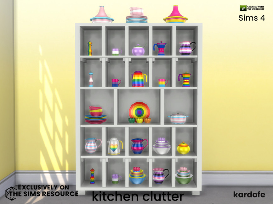 The Sims Resource - kitchen clutter