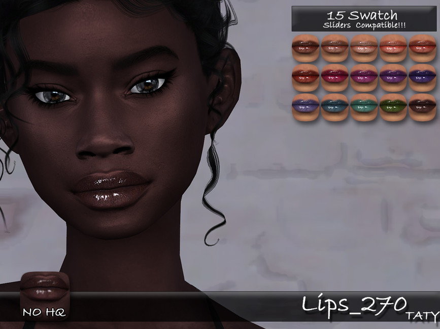 The Sims Resource - Lips_270