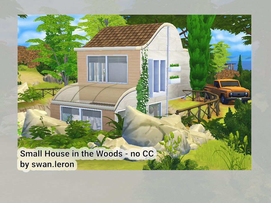 The Sims Resource | Small House in the Woods