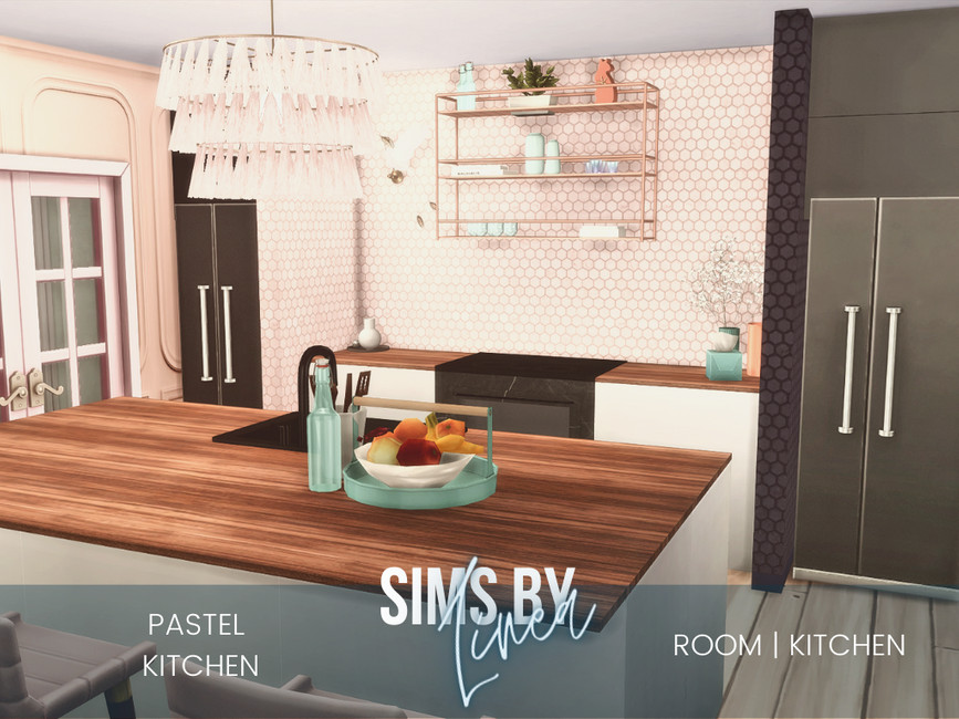 The Sims Resource - Pastel Kitchen