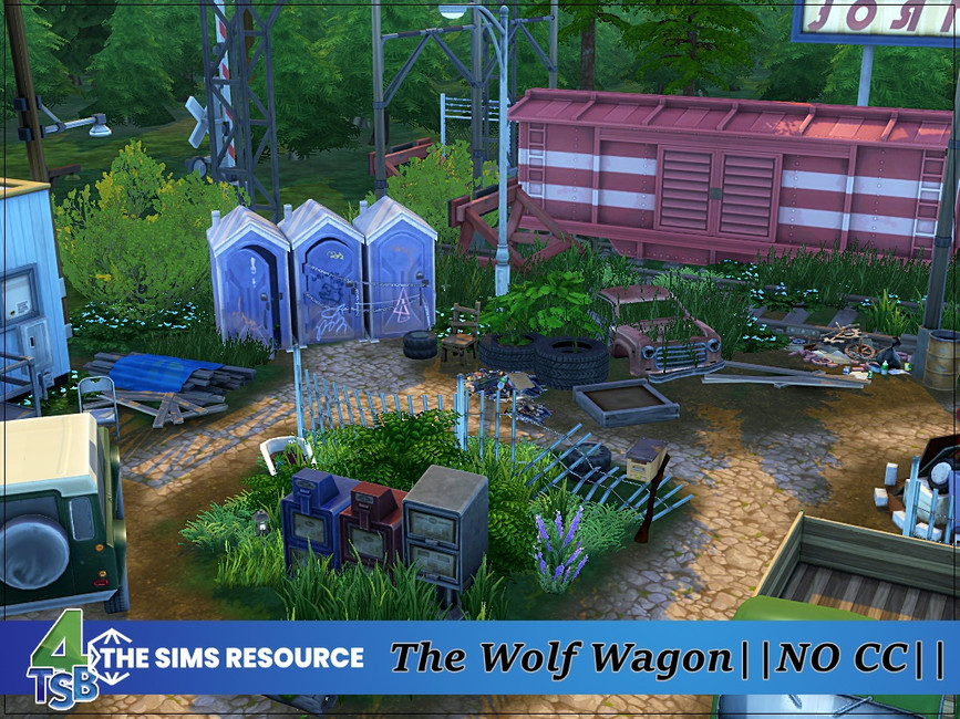 The Sims Resource - The Wolf Wagon