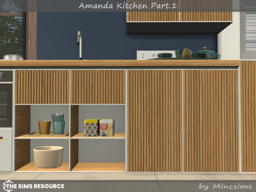 The Sims Resource - Amanda Kitchen Part.01