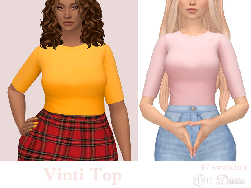 The Sims Resource - Vinti Top