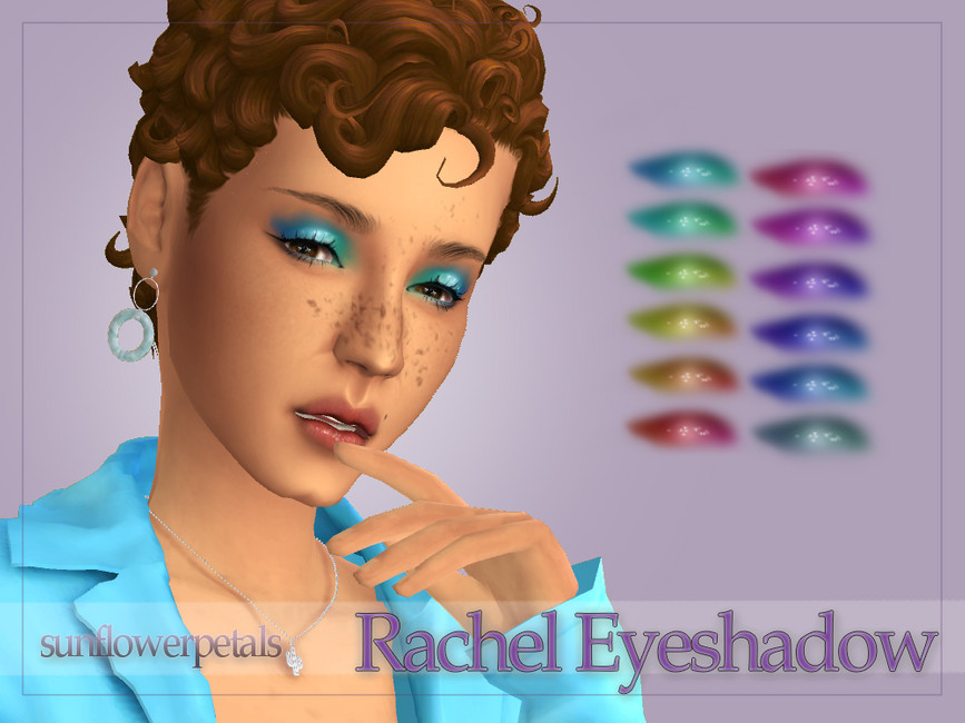 The Sims Resource - Rachel Eyeshadow