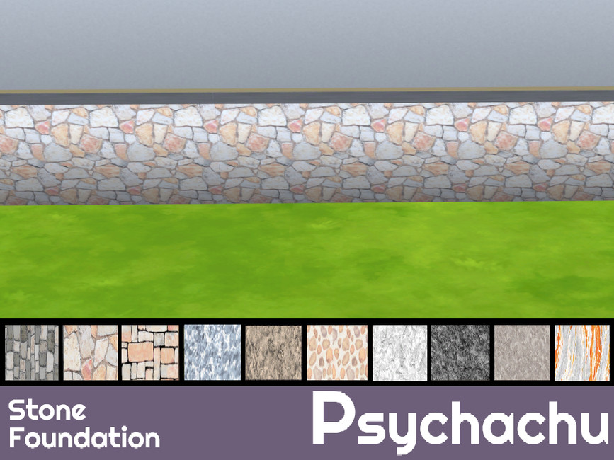 The Sims Resource - Stone Foundation