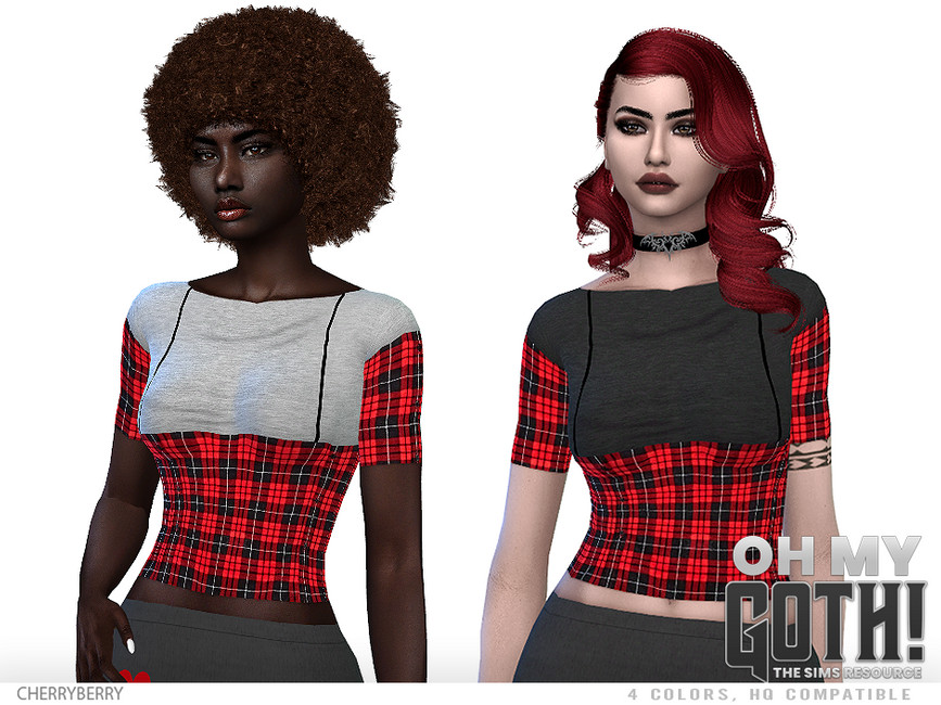 The Sims Resource - Oh My Goth! - Top