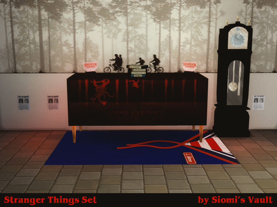 The Sims Resource | STSet_Strangerrugs_bySiomisVault