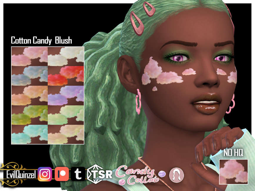 The Sims Resource - Cotton Candy Blush