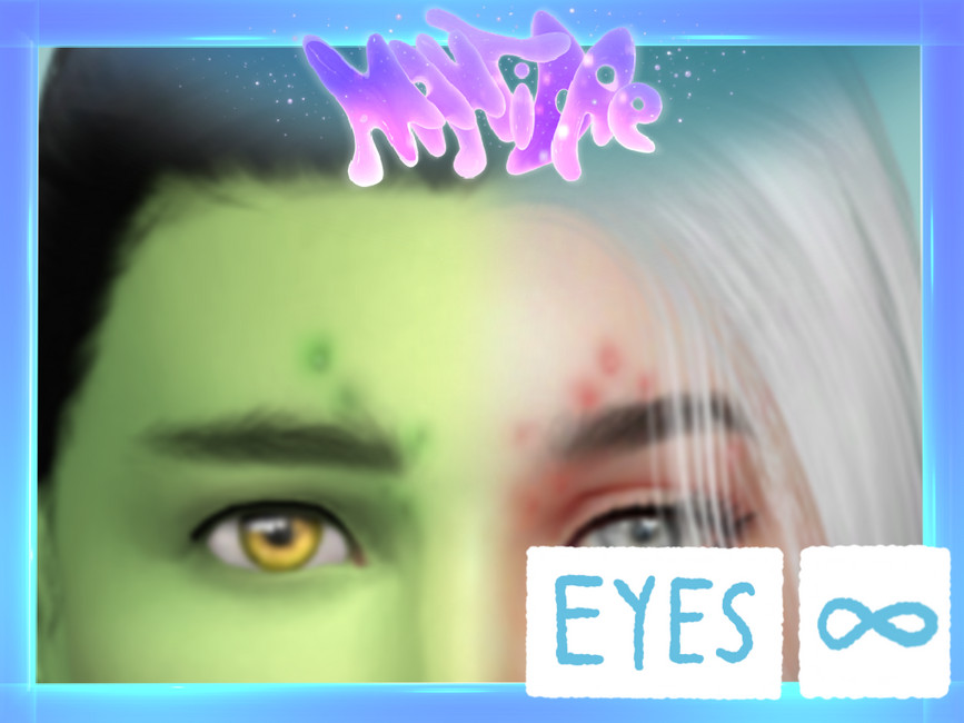 The Sims Resource - Acne Overlays - Eyes V1