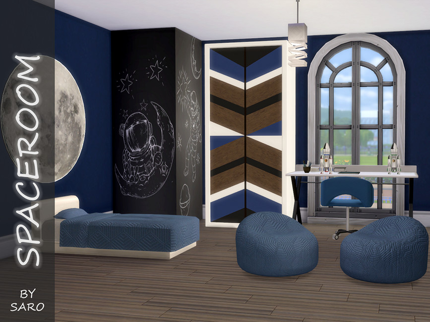 The Sims Resource - Space bedroom kids