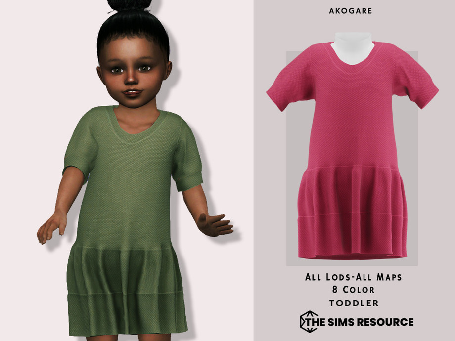 The Sims Resource | T-Dress No.55