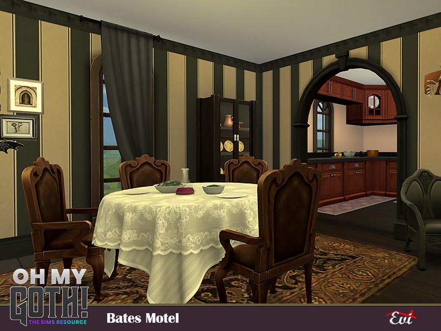 The Sims Resource - Oh my Goth_Bates Motel