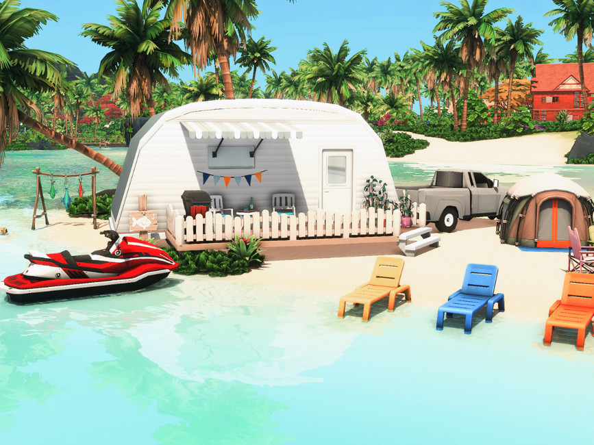 The Sims Resource - Summer Vacation Camping | TSR CC Only