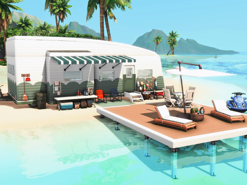 The Sims Resource - Summer Vacation Camping | TSR CC Only