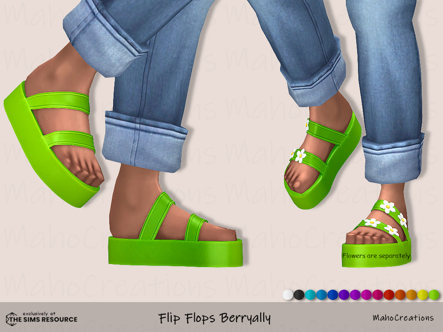 The Sims Resource - Flip Flops Berryally